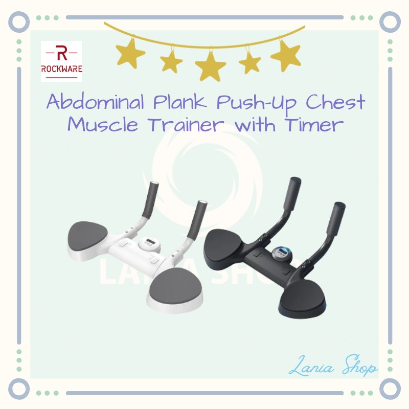 Jual ROCKWARE Abdominal Plank Push-Up Chest Muscle Trainer with