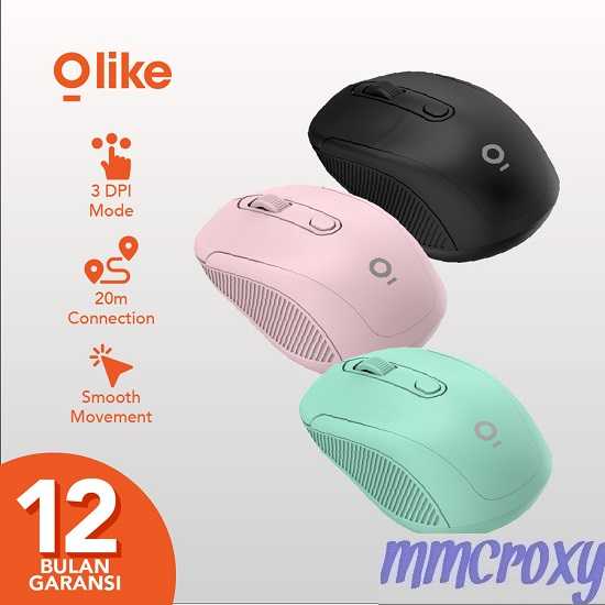 Jual Olike M2 Mouse Wireless Optical Mouse 2.4G | Jakmall.com