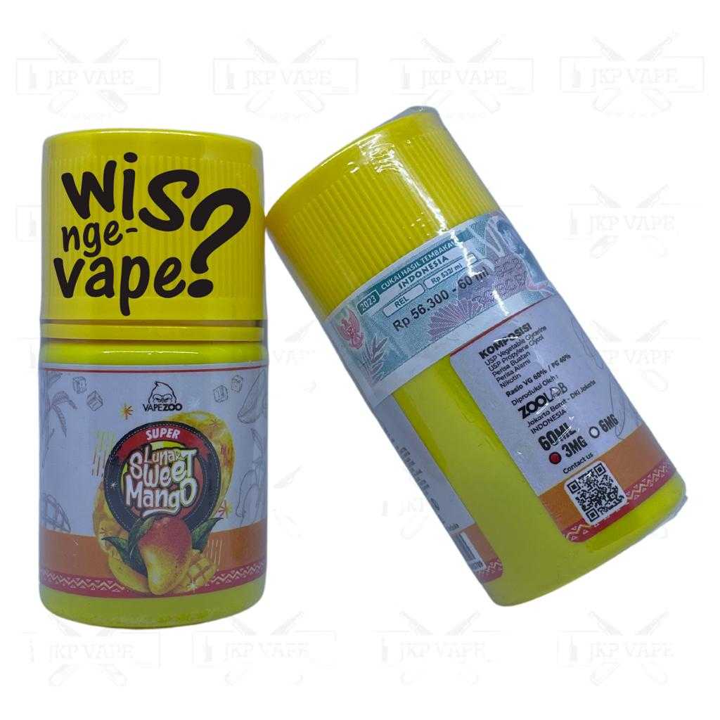 Jual Lunar Sweet Mango SUPER 60ml - Liquid Vape by Vape Zoo