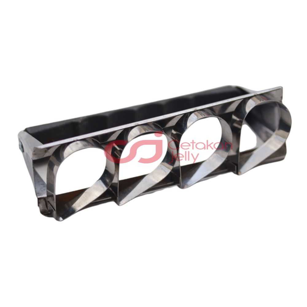 Jual CJ Cetakan Kue Kering Kastengel Kelopak Bunga Stainless