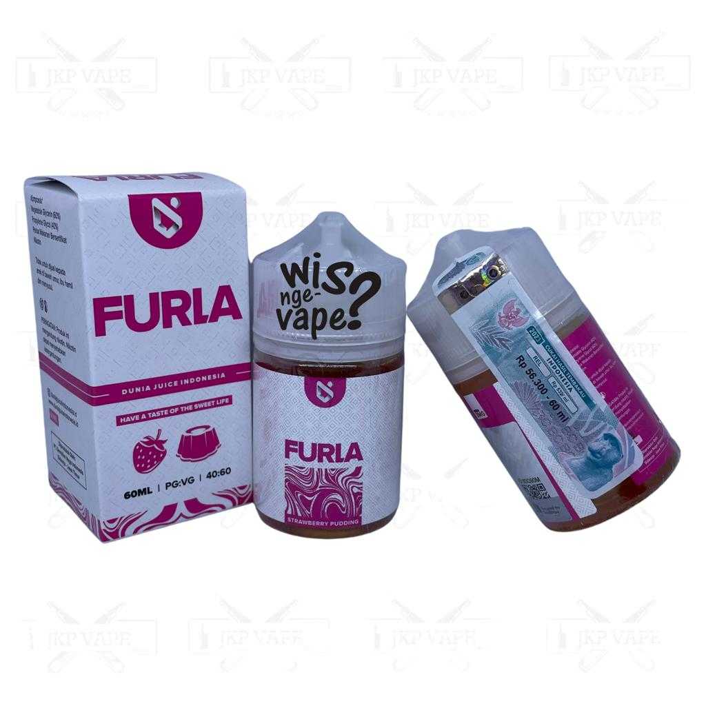Jual Furla Strawberry Pudding Fla 60ml - Liquid Vape By Dunia