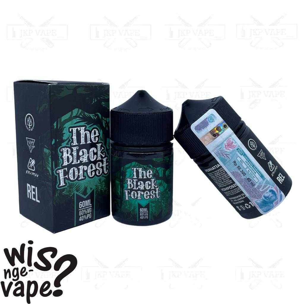 Jual The Black Forest 60ml - Liquid Vapor by Cikini Vape x Ace