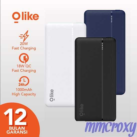 Jual Olike P1S Powerbank 10000mAh Quick Charge 18W Power | Jakmall.com