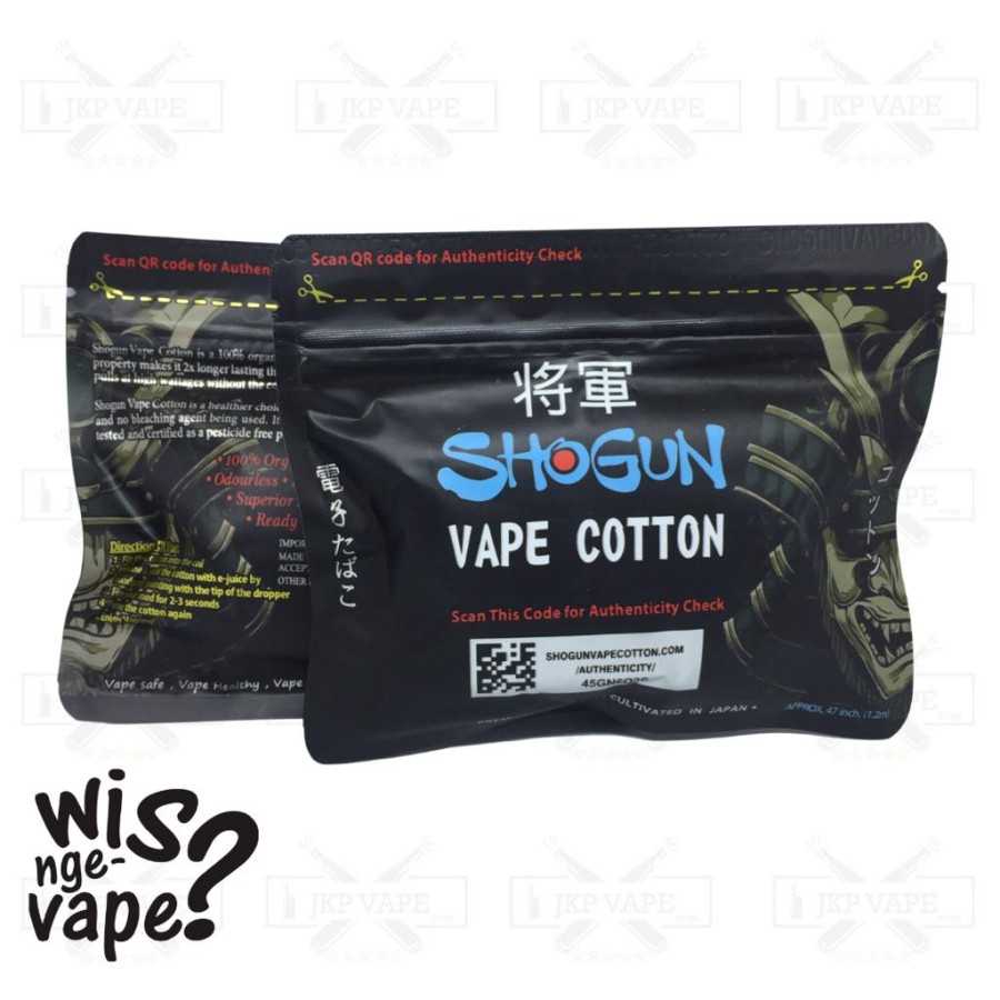 Jual Shogun Vape Cotton Authentic | Jakmall.com