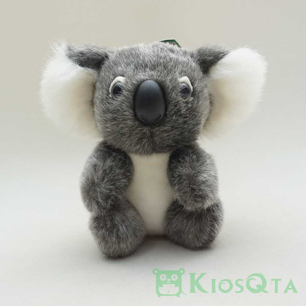 Jual boneka koala australia abu abu tua duduk cute small APR 41