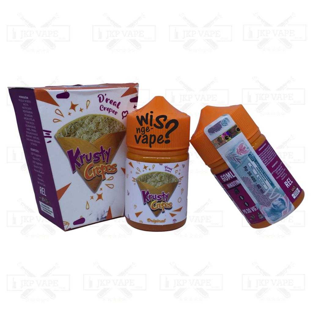 Jual Krusty Crepes V1 Original Crepes 60ml - Liquid Vape By Java