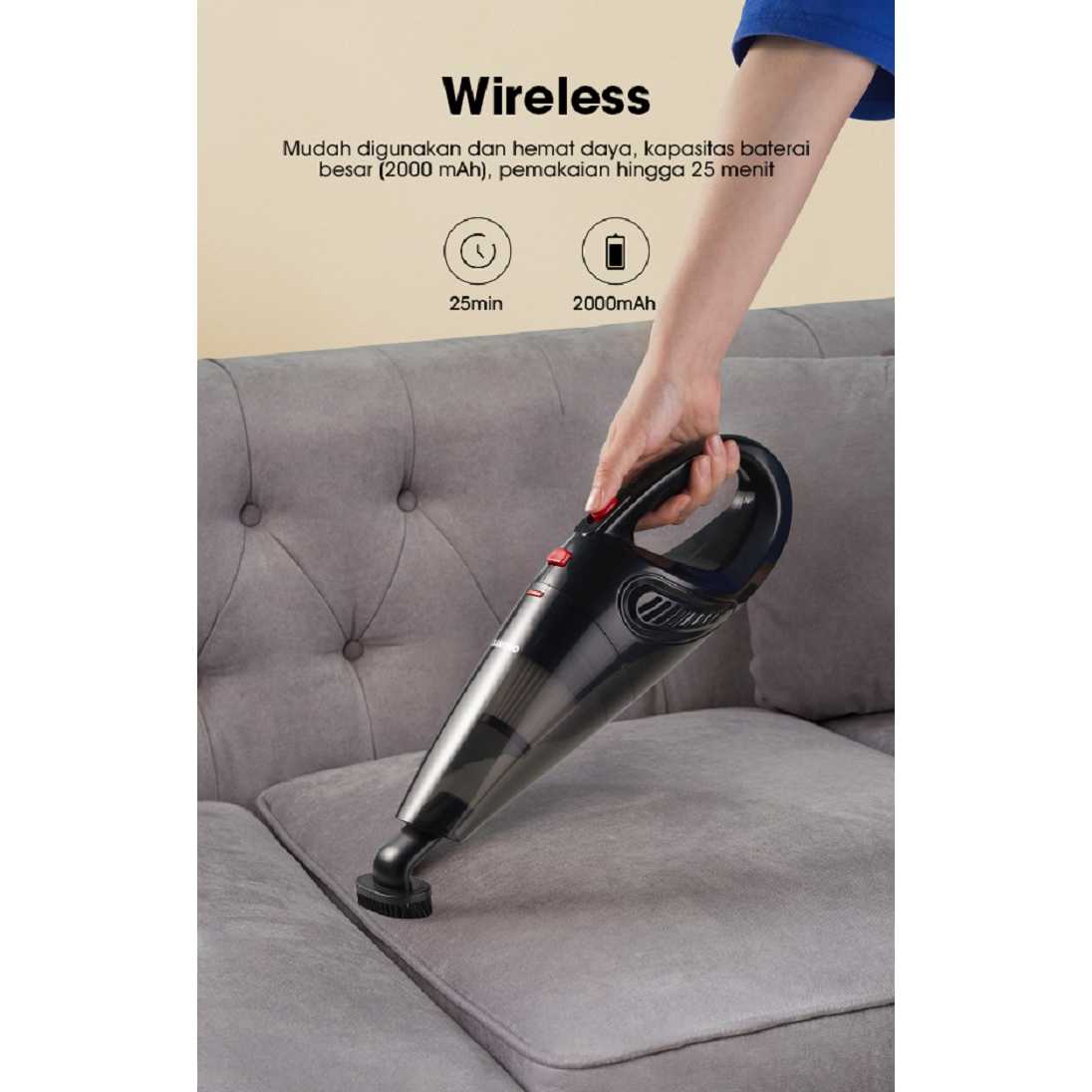 Jual Samono Vacuum Cleaner Wireless SW-VC06 | Jakmall.com