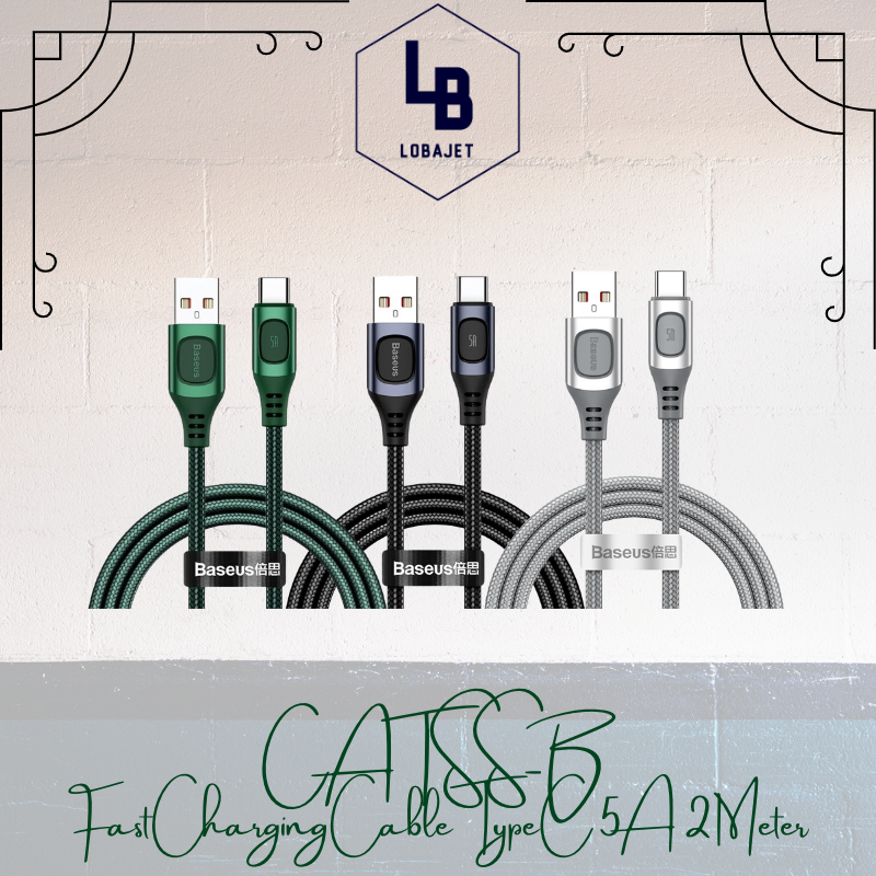 Jual BASEUS Fast Charging Cable Type C 5A Multi Protocol Convert