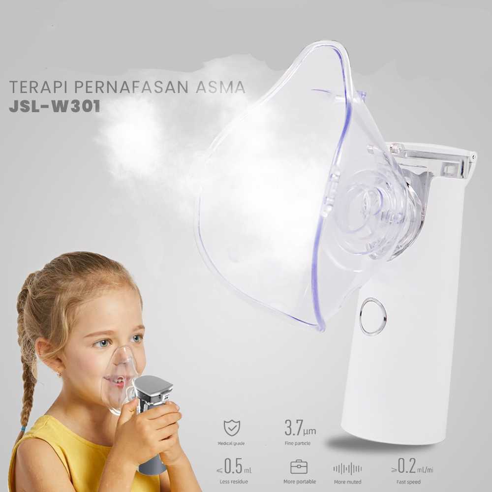 Jual TaffOmicron Alat Bantu Pernafasan Terapi Asma Nebulizer