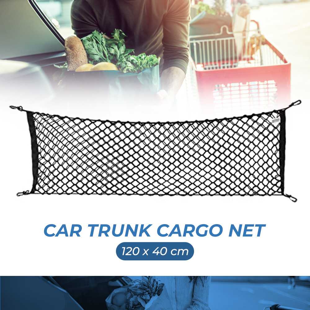 Jual MALUOKASA Car Trunk Cargo Net Luggage Jaring Barang | Jakmall.com
