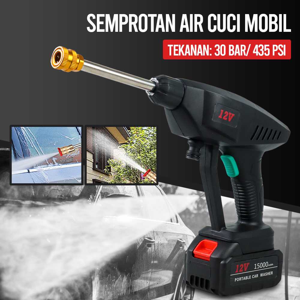 Jual SEATEN Semprotan Air Cuci Mobil High Pressure 30BAR with 5M