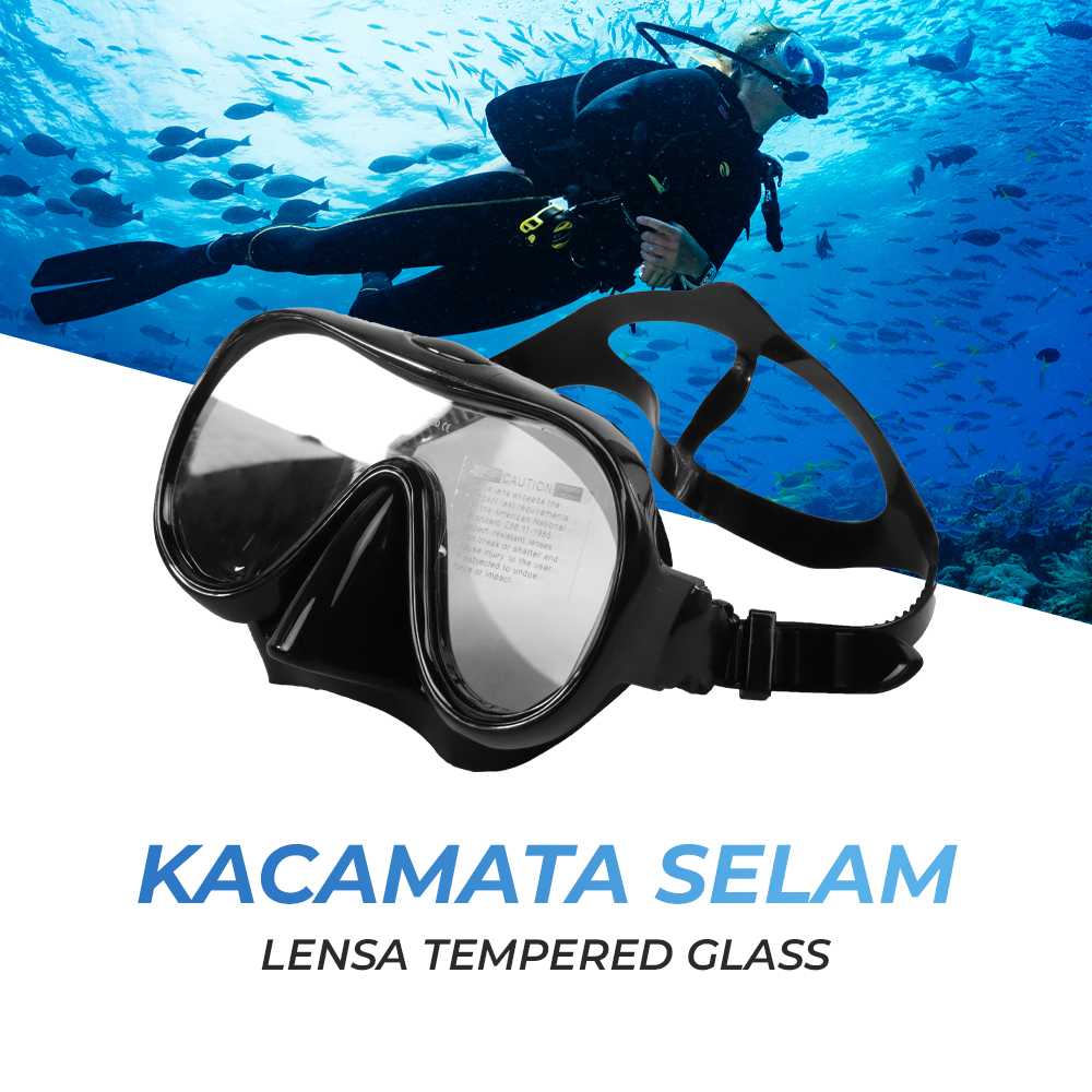 Jual QYQ Kacamata Selam Scuba Diving Mask Snorkeling Goggles