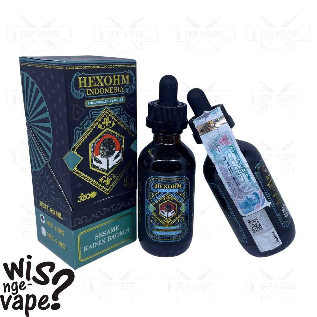 Jual Hexohm V2 Sesame Raisin Bagels 60ml - By Hexohm Indonesia X