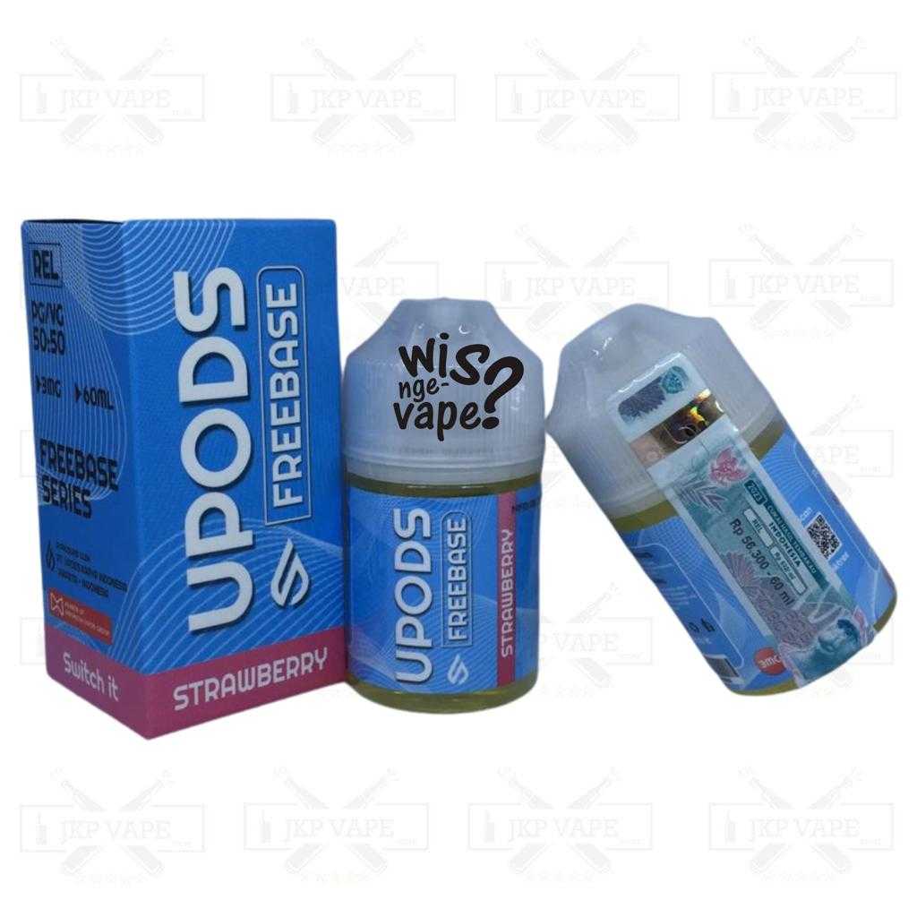 Jual Upods Strawberry Freeze 60ml - Upod Freebase Series Liquid