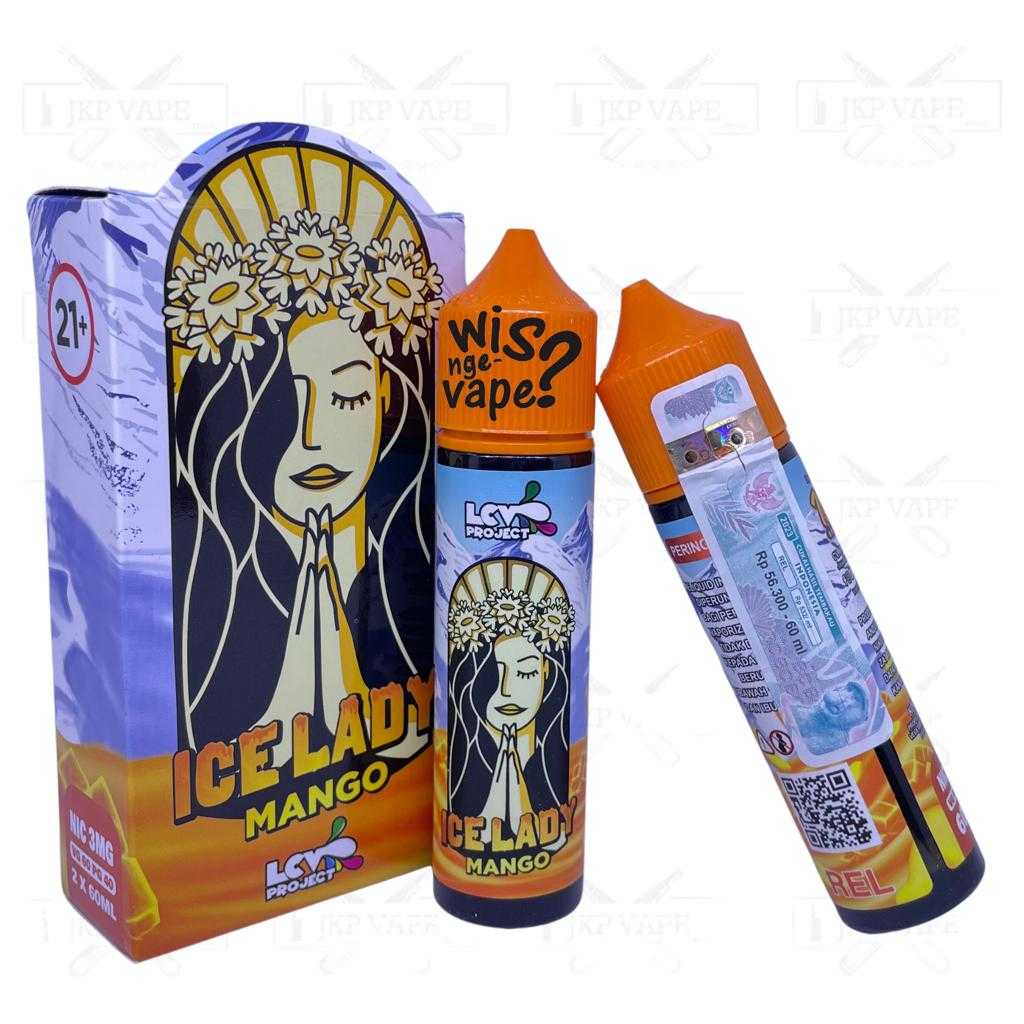 Jual Ice Lady 60ml - Liquid Vape Freebase By LCV Project | Jakmall.com