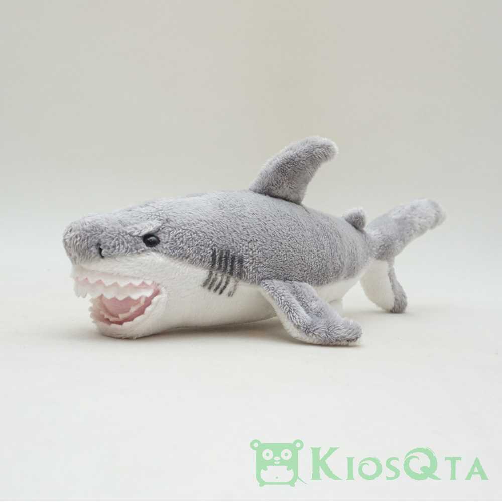 Jual boneka hiu abu abu cute shark small APR 50 | Jakmall.com