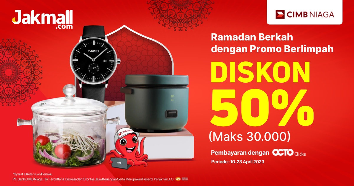 Promo OCTO Clicks RAMADHAN | Jakmall.com