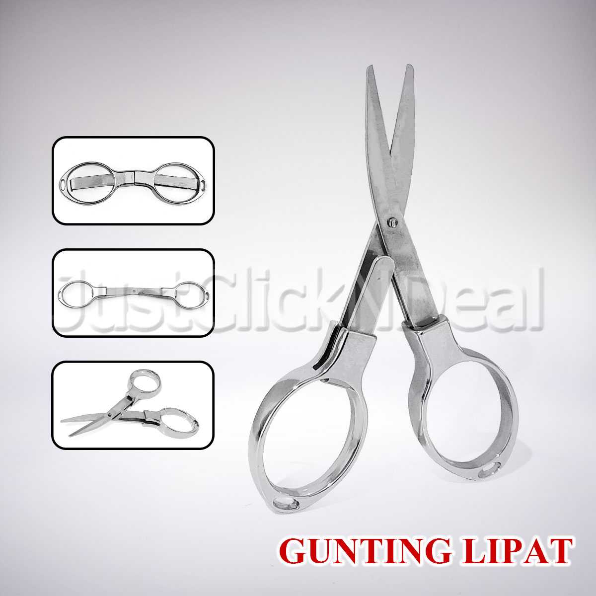 Jual Gunting Lipat Kecil Stainless Steel Serbaguna | Jakmall.com