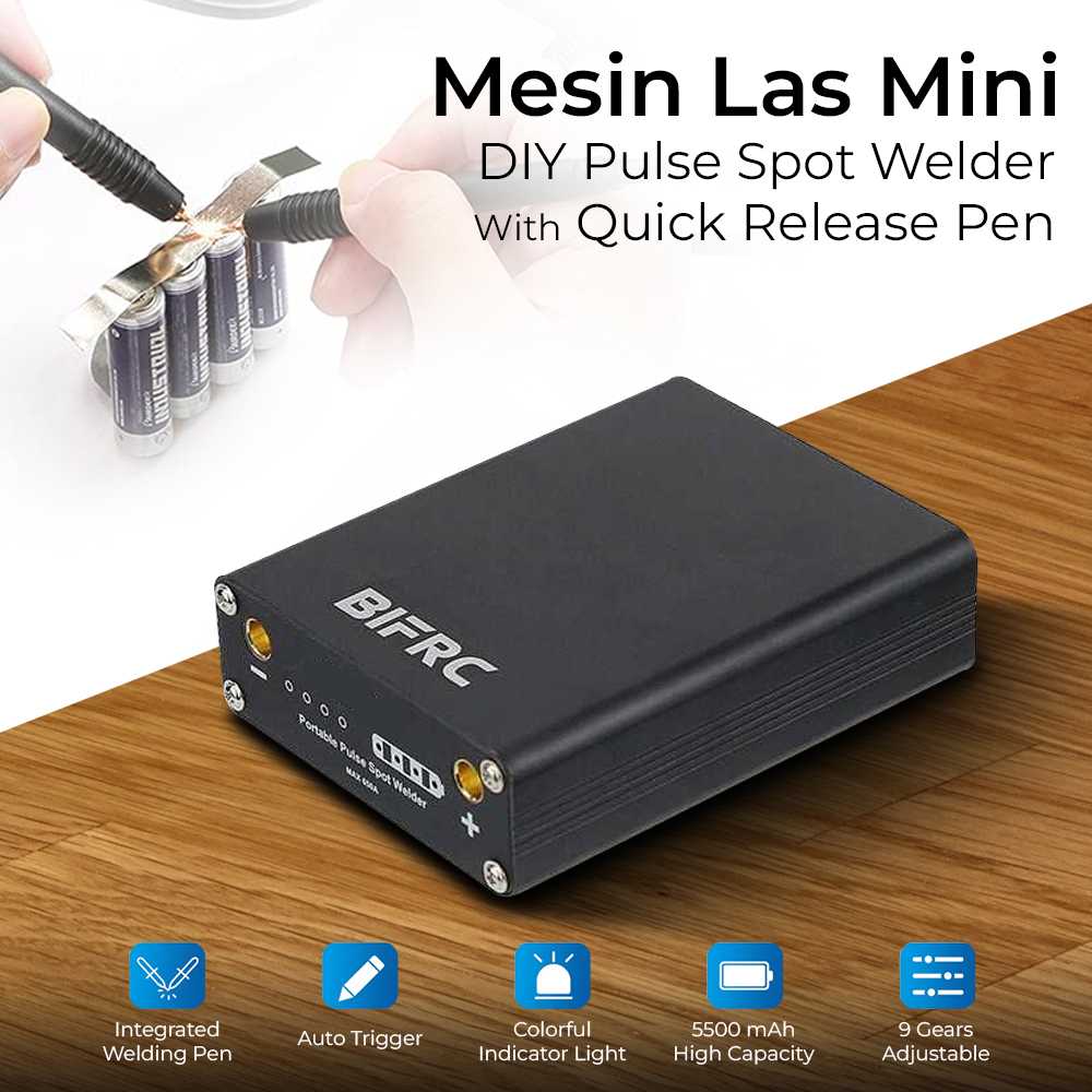 Jual BIFRC Alat Mesin Las Mini DIY Pulse Spot Welder With Quick