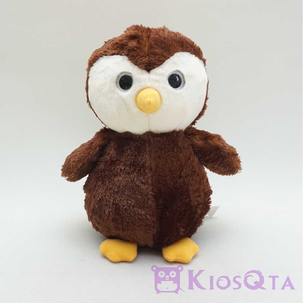 Jual boneka burung hantu cute owl coklat tua medium | Jakmall.com