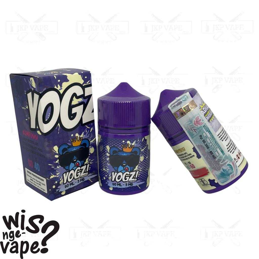 Jual Yogz V2 Berry Yoghurt 60ml - Yogz Blueberry by Brothers