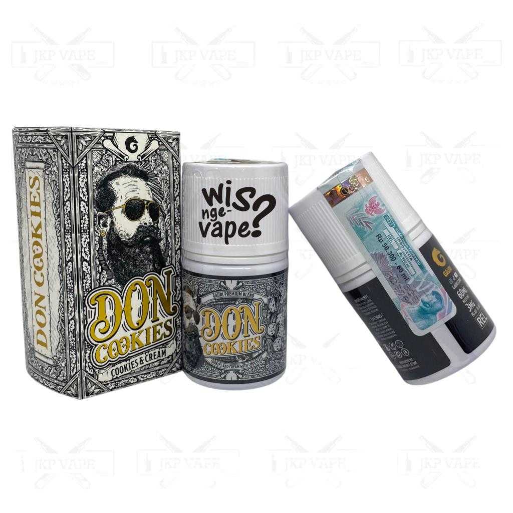 Jual Don Cookies Cream Chocolate 60ml - Liquid Vape FB By Gauri