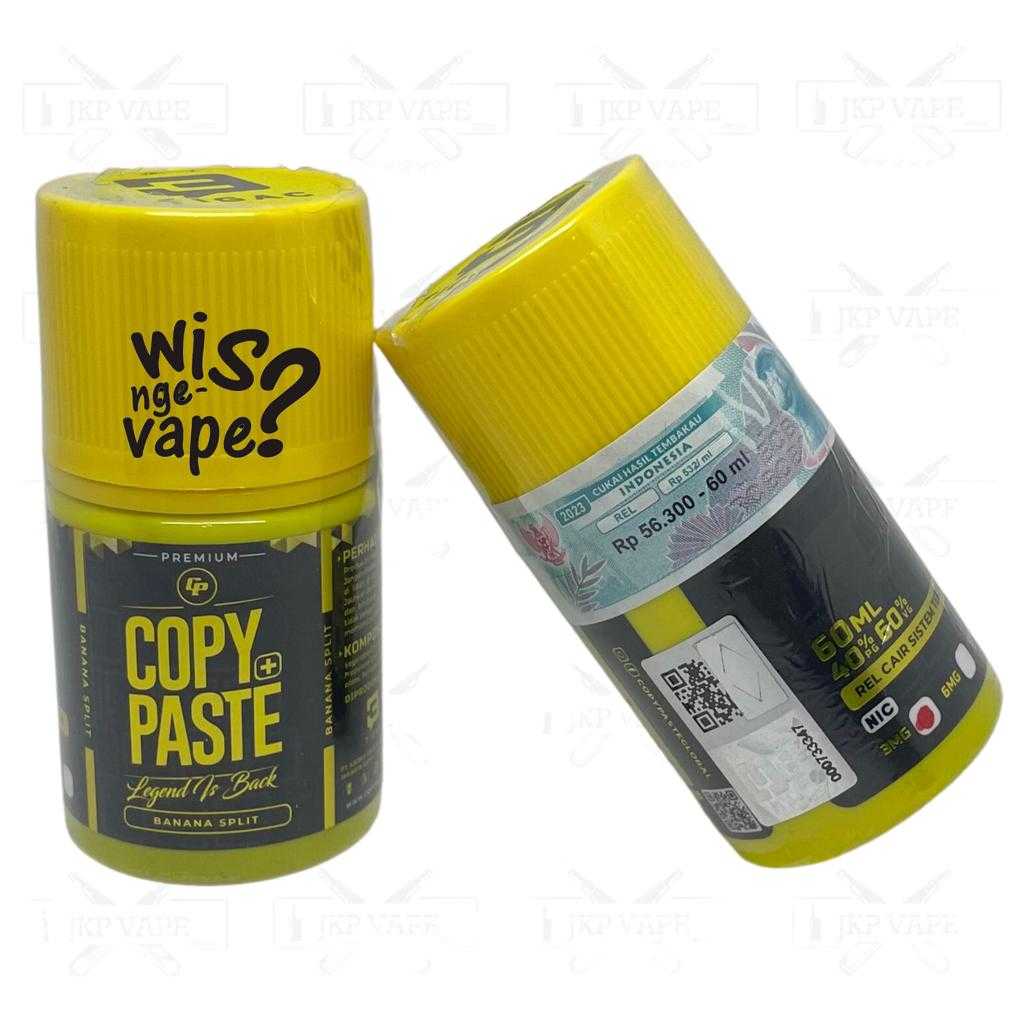 Jual Copy Paste 60ml - Liquid Vape by TigaC x Samos | Jakmall.com