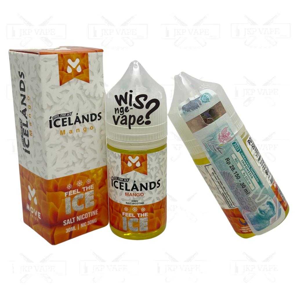 Jual Icelands Mango 30ml - Liquid Vape Saltnic | Jakmall.com