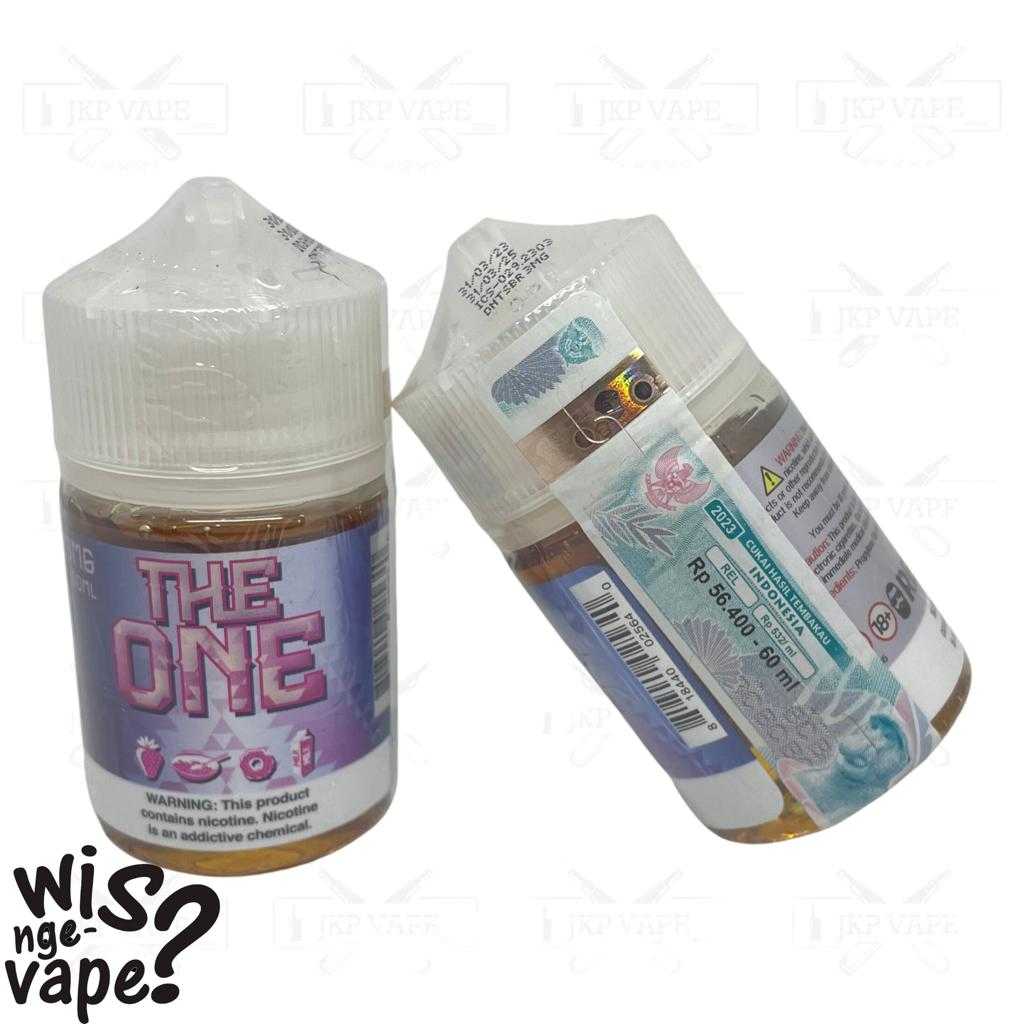 Jual The One Strawberry Donuts 60ml - Liquid Vape By Beard USA