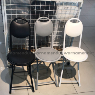 Jual Bangku kursi portable minimalis dapat dilipat tinggi 72.5cm