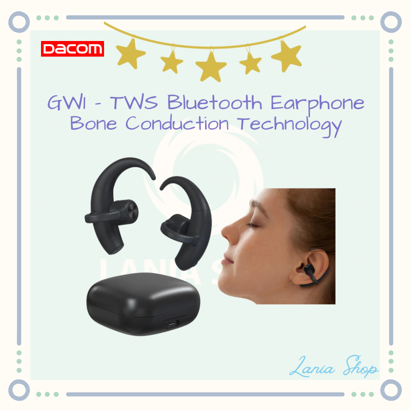 Jual DACOM GW1 - TWS Bluetooth Earphone - Bone Conduction