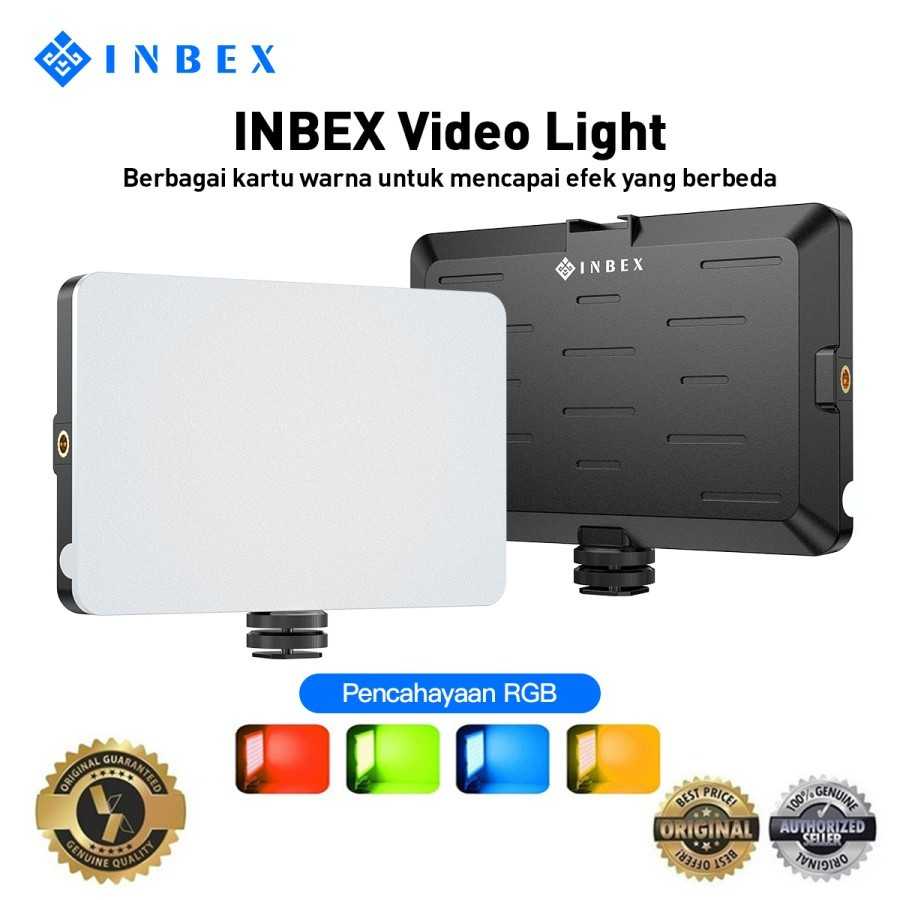 Jual INBEX 6" Adjustable Color LED Video Lighting for Camera