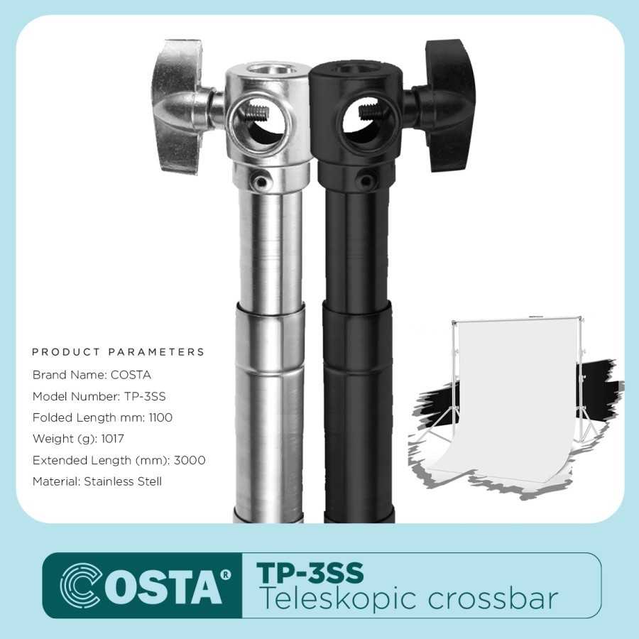 Jual COSTA TP-3SS Adjustable Crossbar Background Stand | Jakmall.com