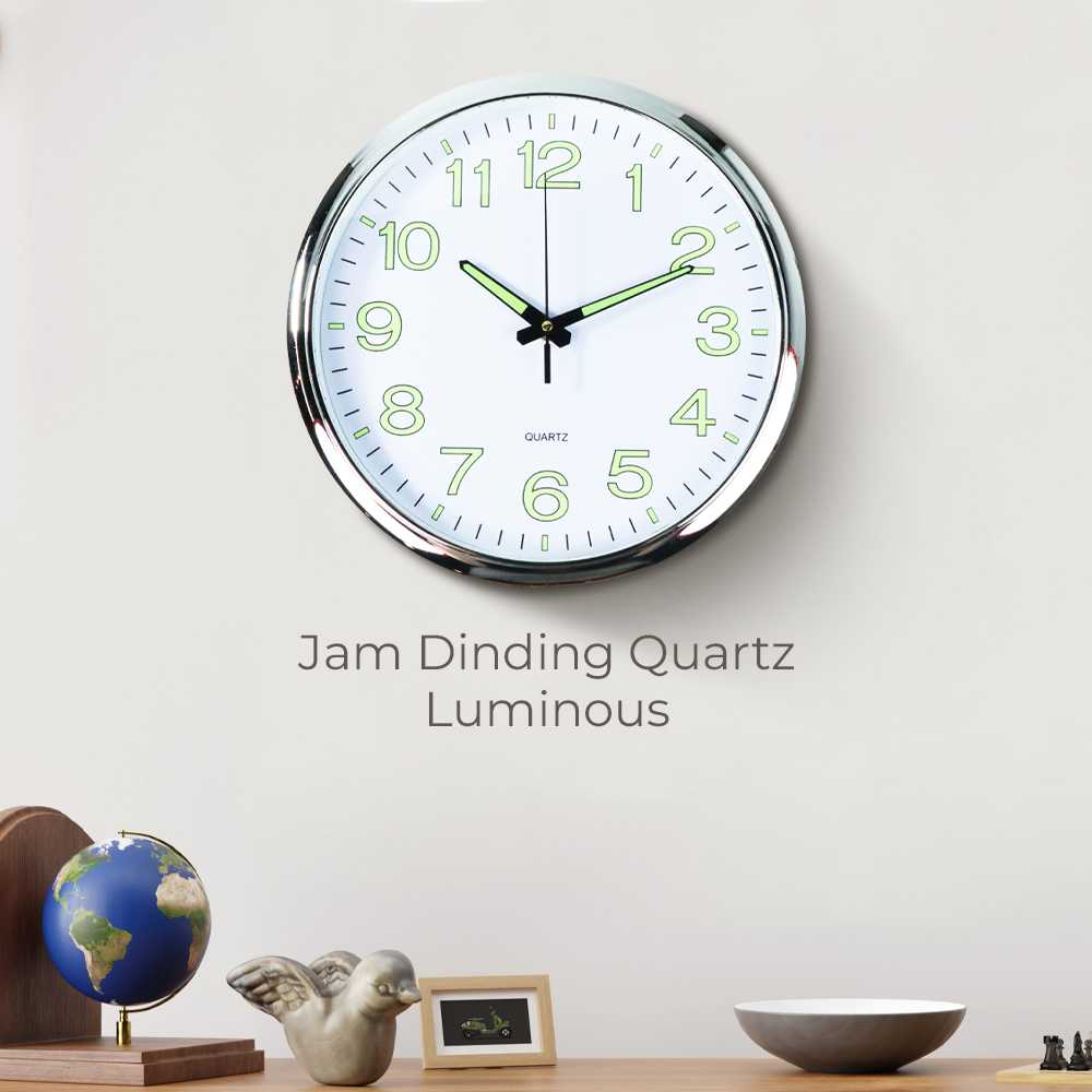 Jual Ainivia Jam Dinding Quartz Creative Design Model Luminous