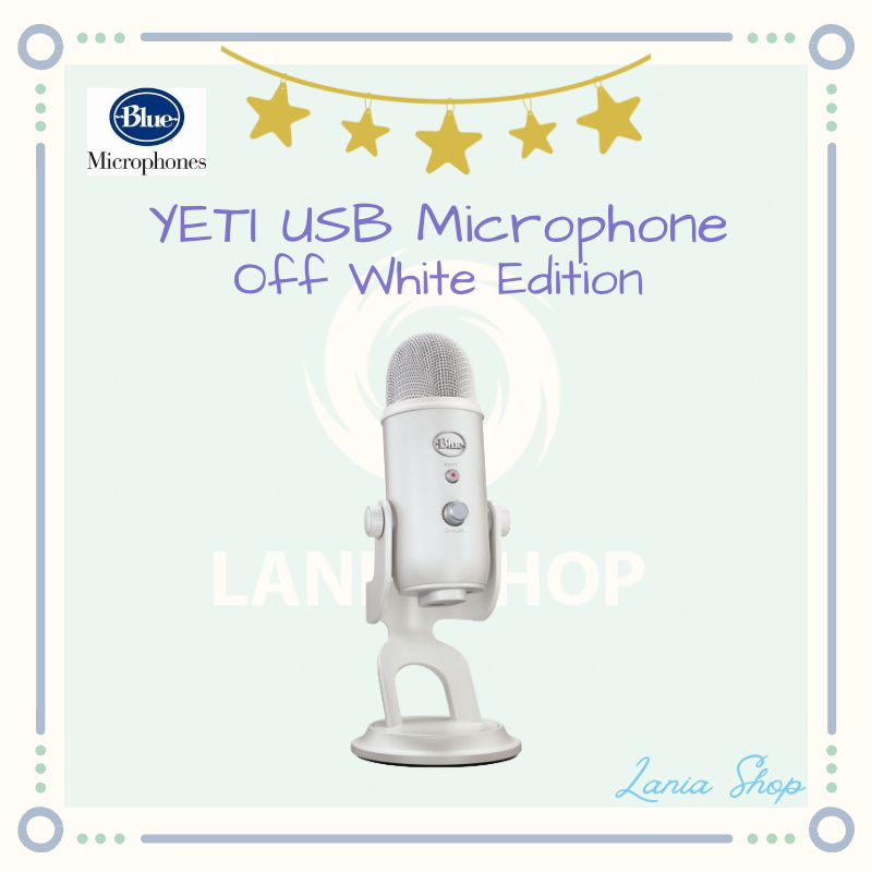 Jual BLUE Microphones YETI USB Microphone - Off White Edition