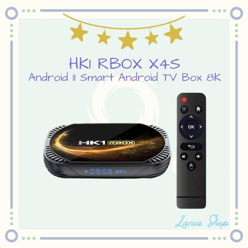 Jual HK1 RBOX X4S - Android 11 Smart Android TV Box 8K | Jakmall.com
