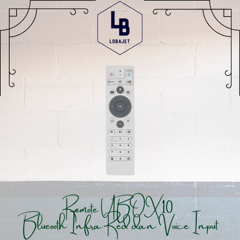 Jual Remote UBOX 10 - Lengkap dengan Blueooth Infra Red dan