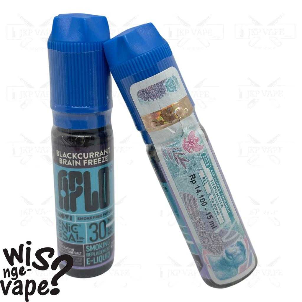 Jual Aflo Blackcurrant Brain Freeze 15ML - Liquid Vape Salt