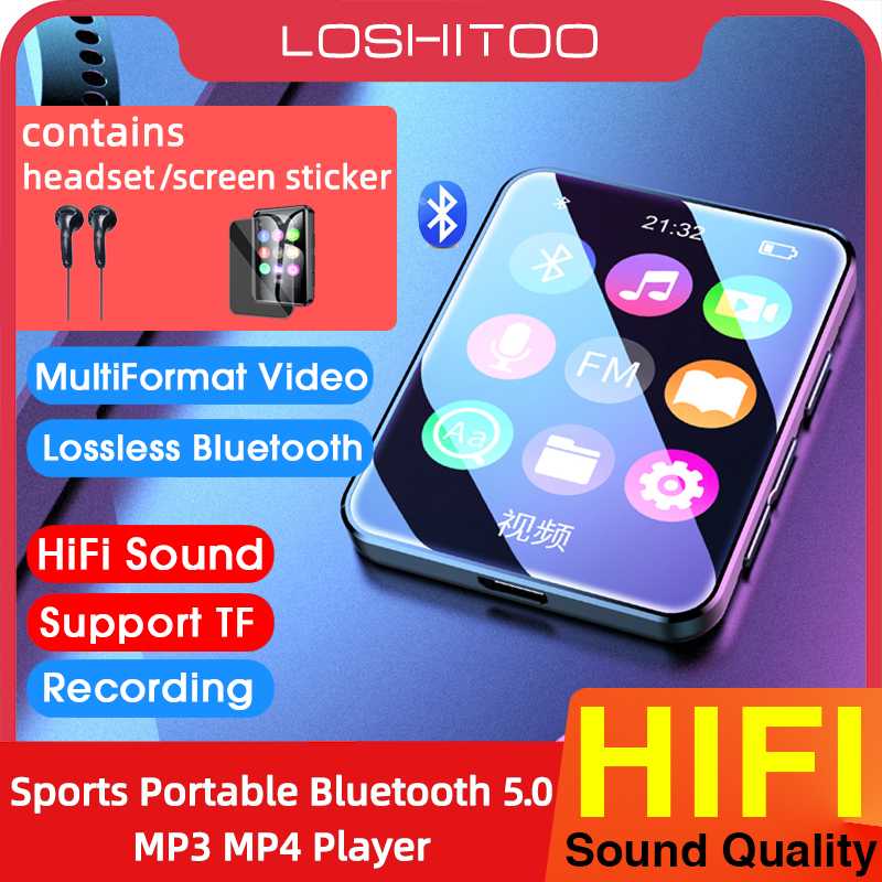 Jual LOSHITOO MP3 Digital Audio Player Walkman MP4 Bluetooth 5.0