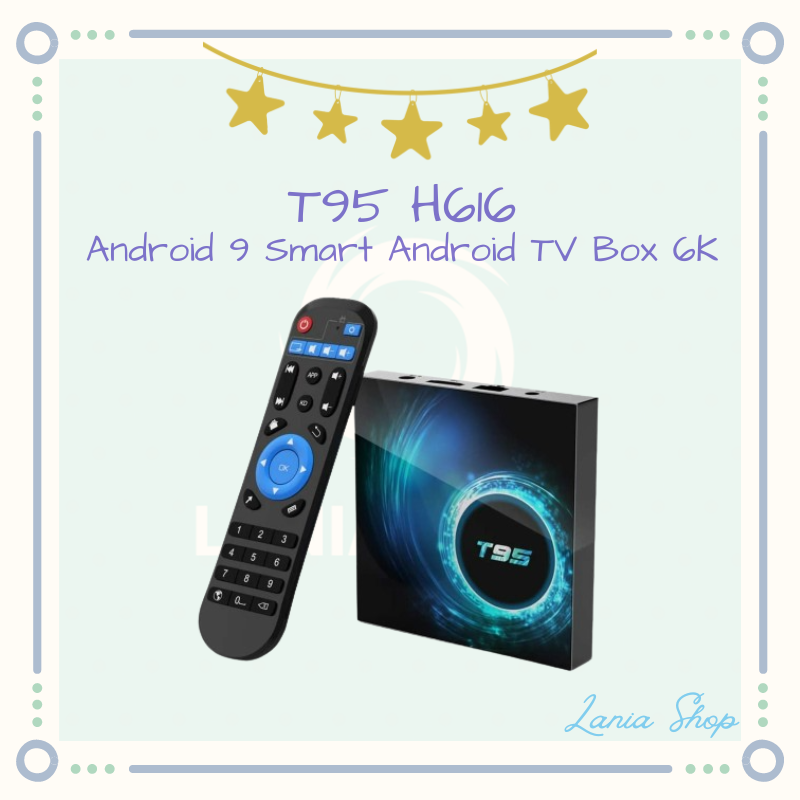 Jual T95 H616 - Android 9 Smart Android TV Box 6K | Jakmall.com