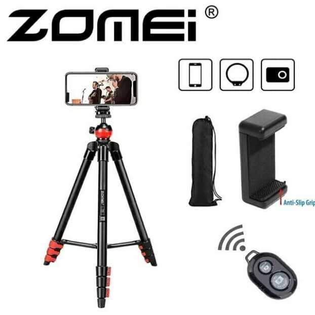 Jual Zomei T60 Portable Travel Tripod for Camera Mirrorless and