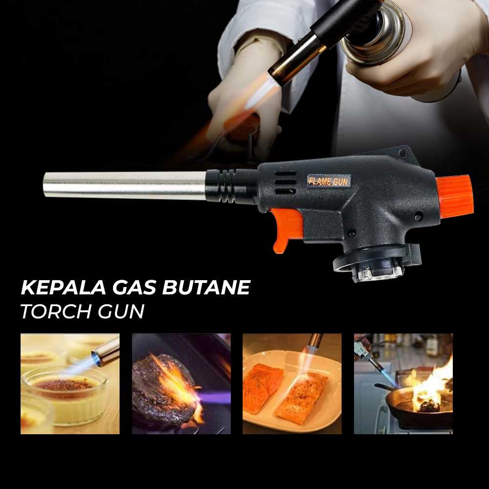 Jual CYCLONE Kepala Gas Butane Cyclone Flame Torch Jet Fire Gun