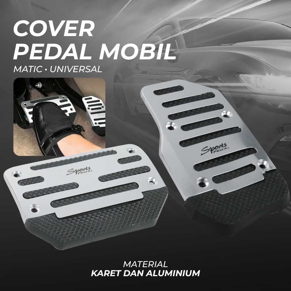 Jual R-Sport Cover Gas Rem Mobil Matic Foot Pedal Universal