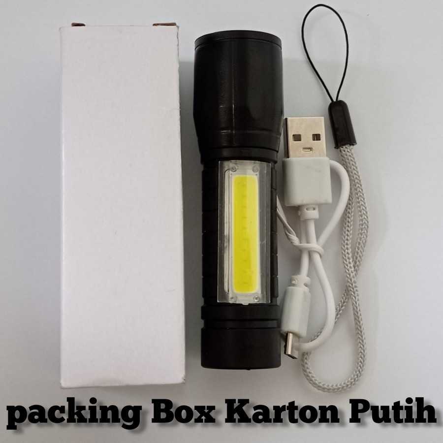 Jual Senter Swat Mini Zoom / Senter LED Super Terang Recharge