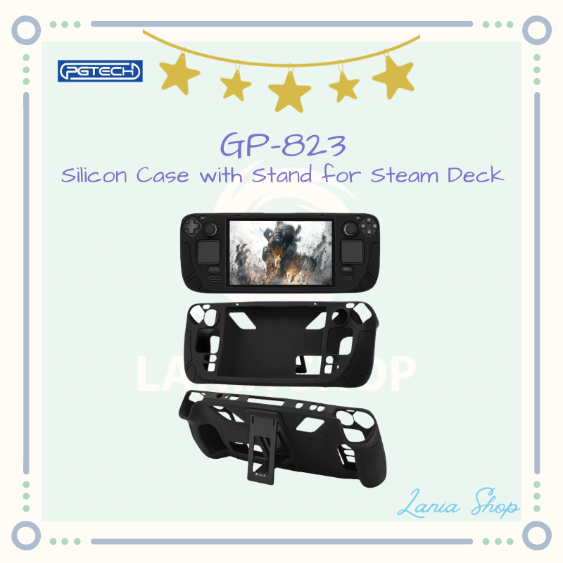 Jual PGTECH Silicon Case with Stand for Steam Deck - Casing