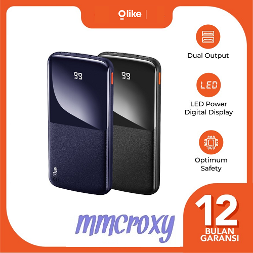 Jual Olike P101S Powerbank 10000mAh Dual Output LED Digital