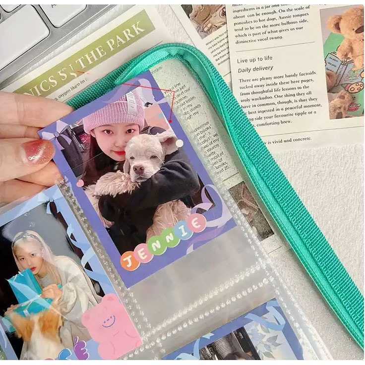 Jual Binder album foto binder photocard empat kotak isi 10pcs