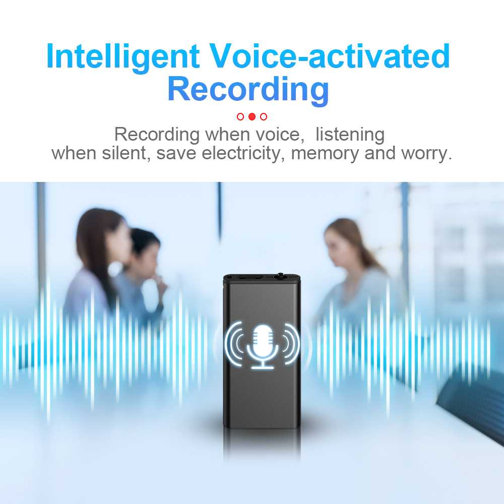 Jual MiTwoo Perekam Suara Mini Portabel Voice Recorder Noise