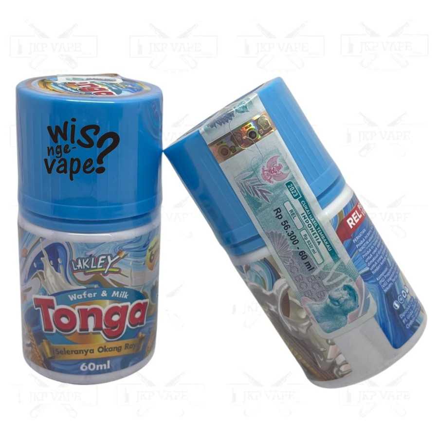 Jual Tonga Wafer Milk 60ml - Liquid Vape by Rizky Ritonga x