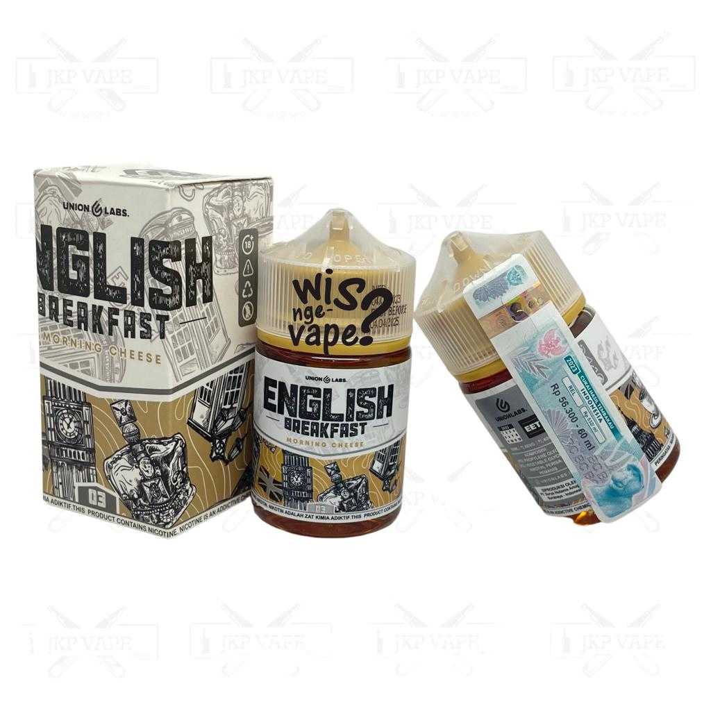 Jual English Breakfast V4 Morning Cheese 60ml - By Union Labs